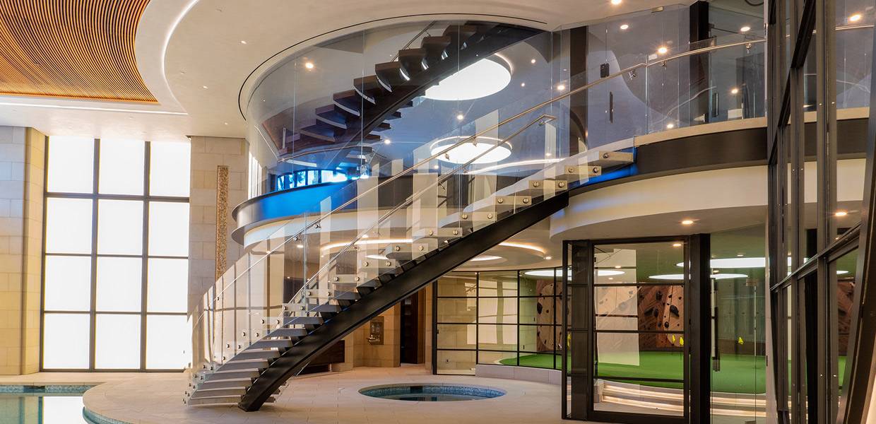 Utah Mega Mansion – Island Glass & Mirror